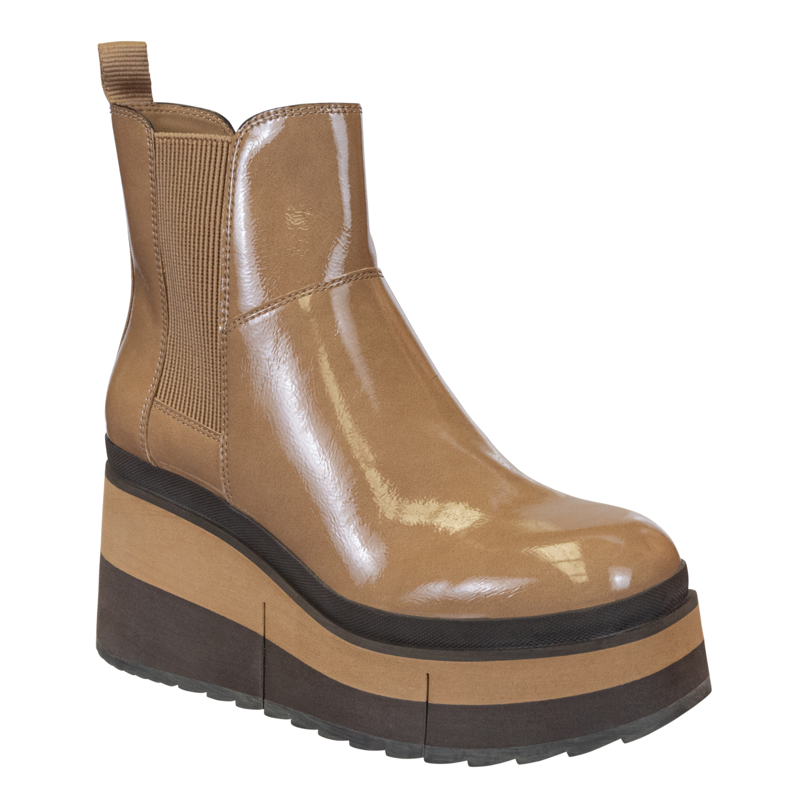 NAKED FEET - GUILD in BEIGE Platform Chelsea Boots – Barkin’ Dogs Shoe Co.